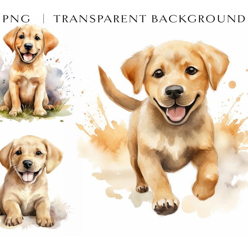 Yellow Lab Watercolor - Etsy