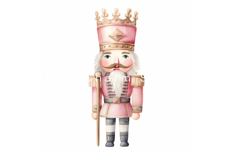 Pink Nutcracker Clipart PNG, Christmas Clipart, Ballerina Clipart PNG ...