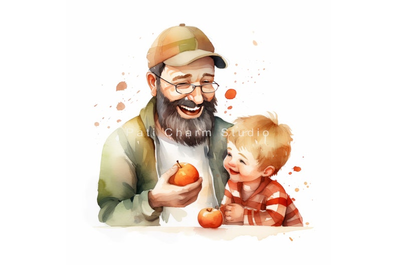 Father's Day Clipart High Quality PNG Gift Father - Etsy