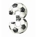 Football Number Clipart Bundle, Soccer Number, Instant Download ...