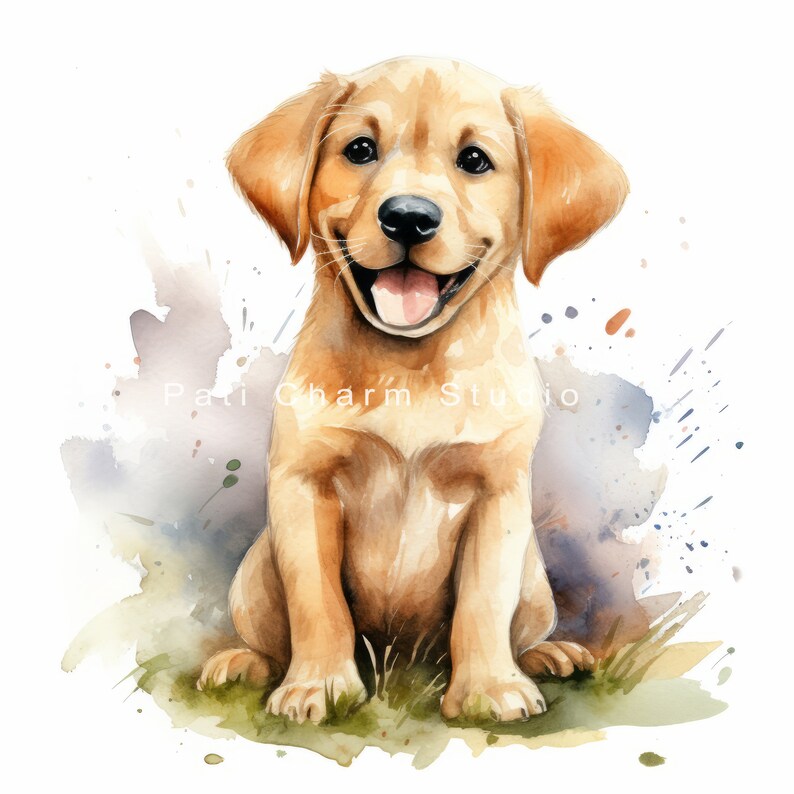 Labrador Retriever Puppy Clipart PNG, High Quality, Cute Dog Breed ...
