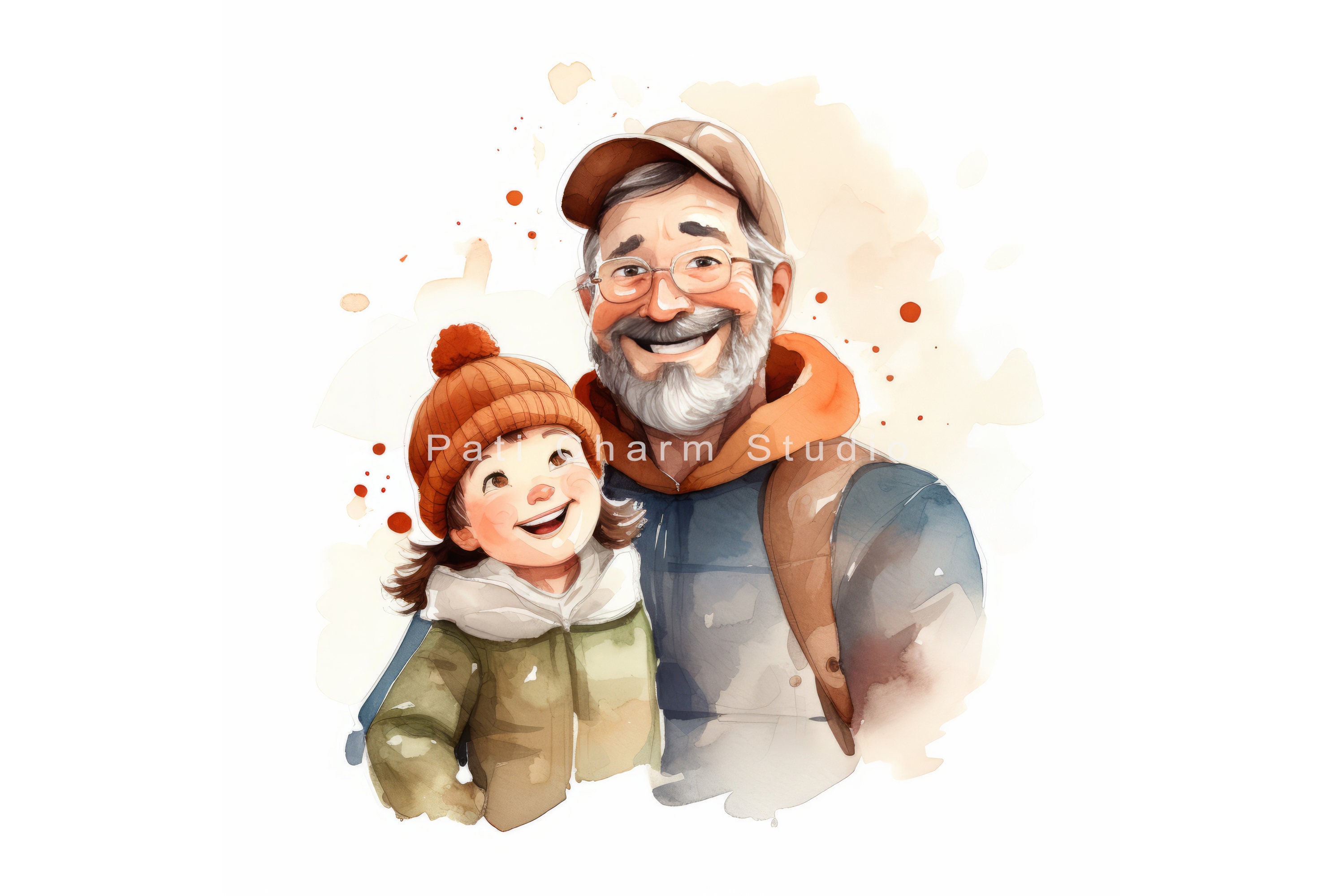 Father's Day Clipart High Quality PNG Gift Father - Etsy