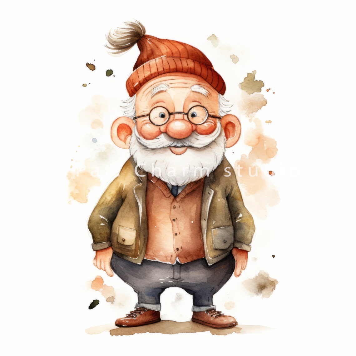 Grandparents Clipart Bundle, Family Clipart, Commercial Use ...