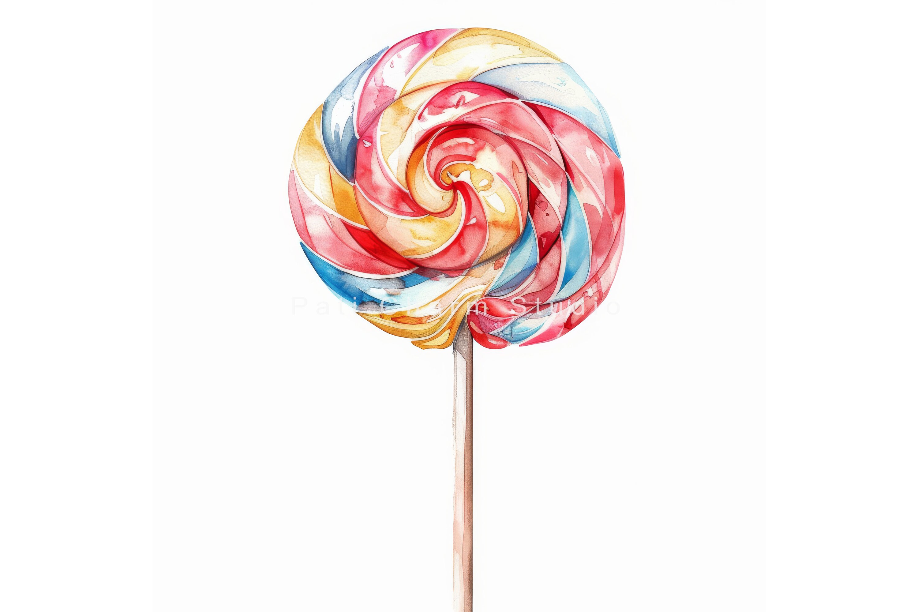 Sweet Lollipop Clipart Bundle Nursery Sweet Clipart, Dessert Clipart ...