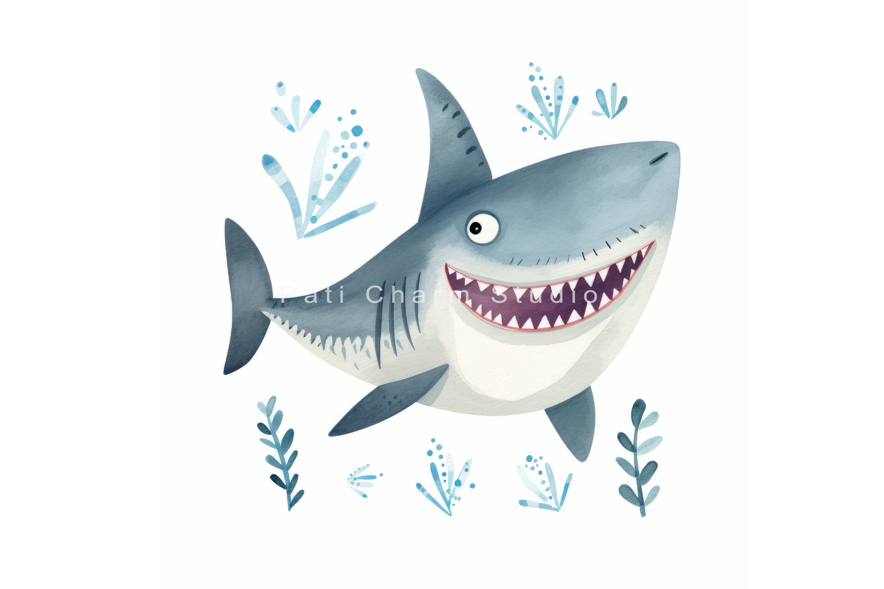 Ocean Clipart Bundle, Sea Clipart, High Quality Jpgs, Watercolor ...