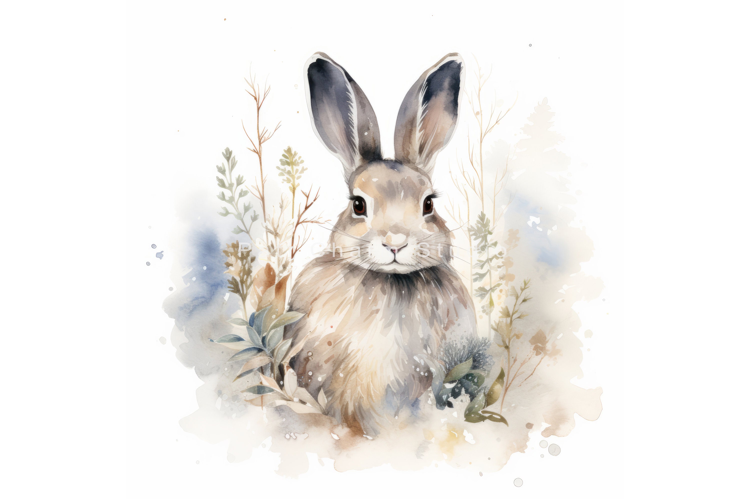 Winter Woodland Animals Digital Clipart Bundle for Christmas - Etsy