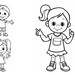Kids Coloring Page for Kids, Instant Download, Coloring Book, Digital ...