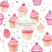 Sweet Cupcake Digital Paper, Digital Background, Nursery Seamless ...
