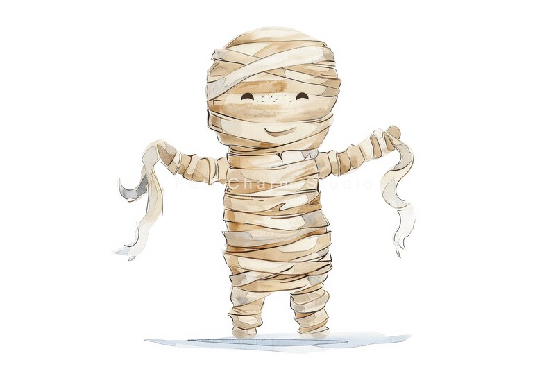 Watercolor Halloween Clipart Bundle, Spooky Clipart, Junk Journal ...