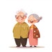 Grandparents Clipart Bundle, Watercolor Cute Grandparents Graphics ...