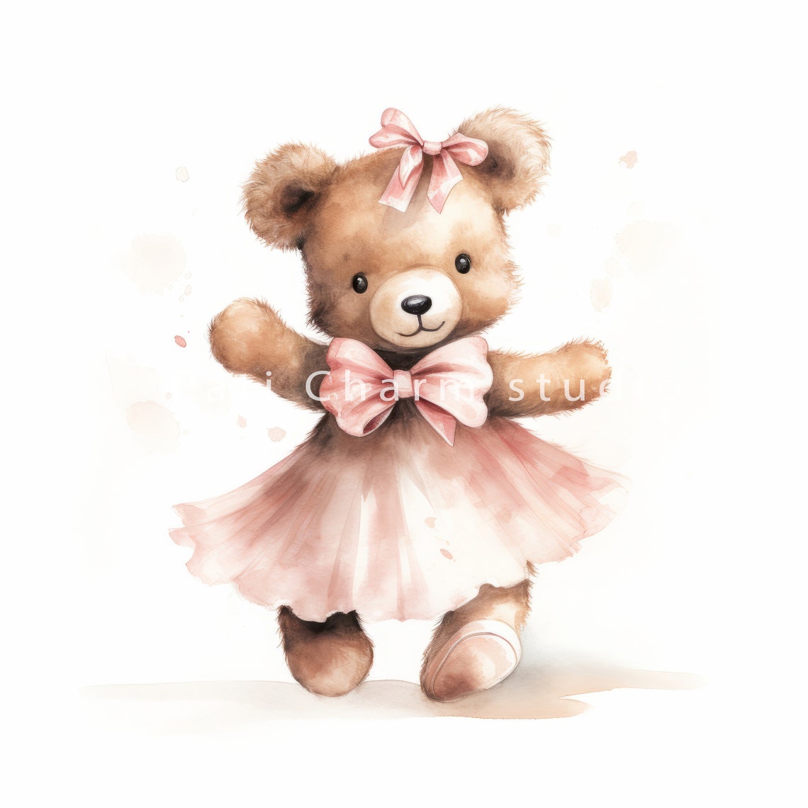 Watercolor Clipart for Baby Shower Newborn Baby Girl High - Etsy