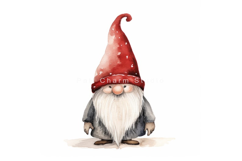 Scandinavian Gnome Clipart Bundle, Digital Download, Cute Gnome Clipart ...