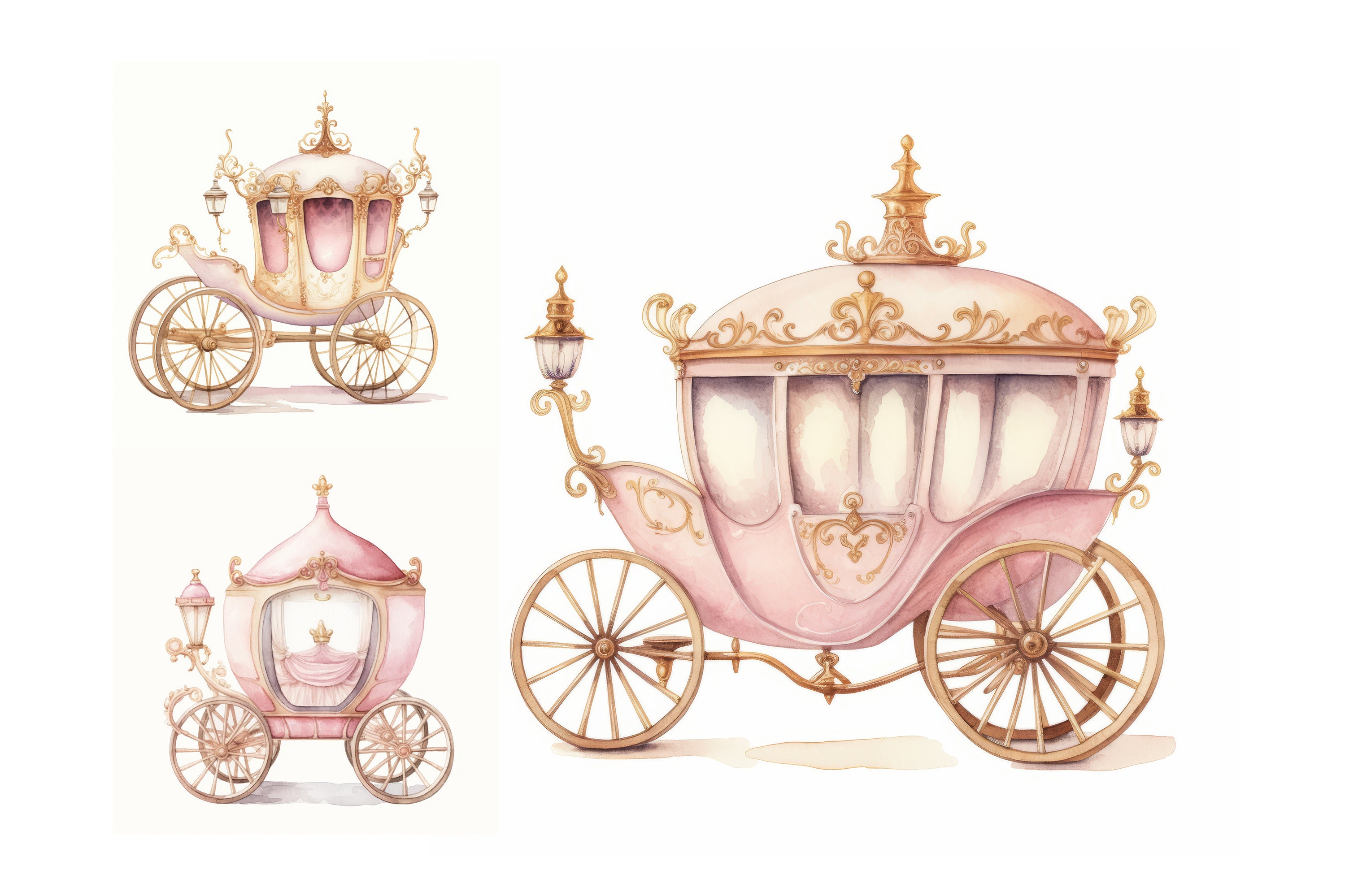 Cinderellas Coach Clipart