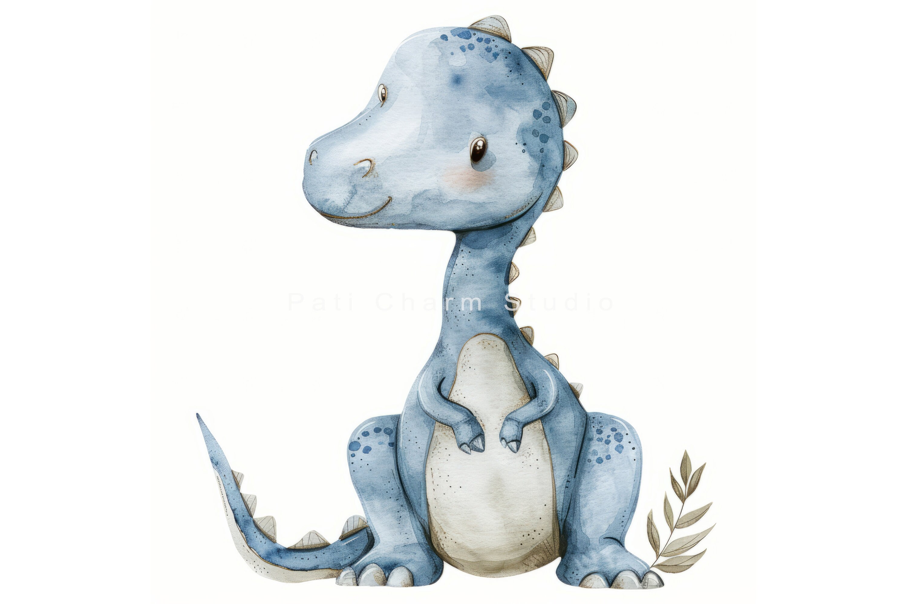 Baby Dinosaur Clipart, Dino Clipart for Baby, Nursery Clipart ...