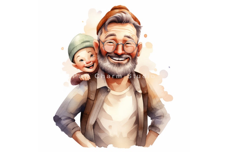Father's Day Clipart High Quality PNG Gift Father - Etsy
