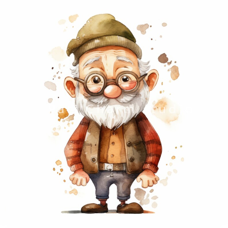 Grandparents Clipart Bundle, Family Clipart, Commercial Use ...