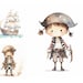 Watercolor Pirates Clipart Bundle, Pirate Ship Clipart, Instant ...