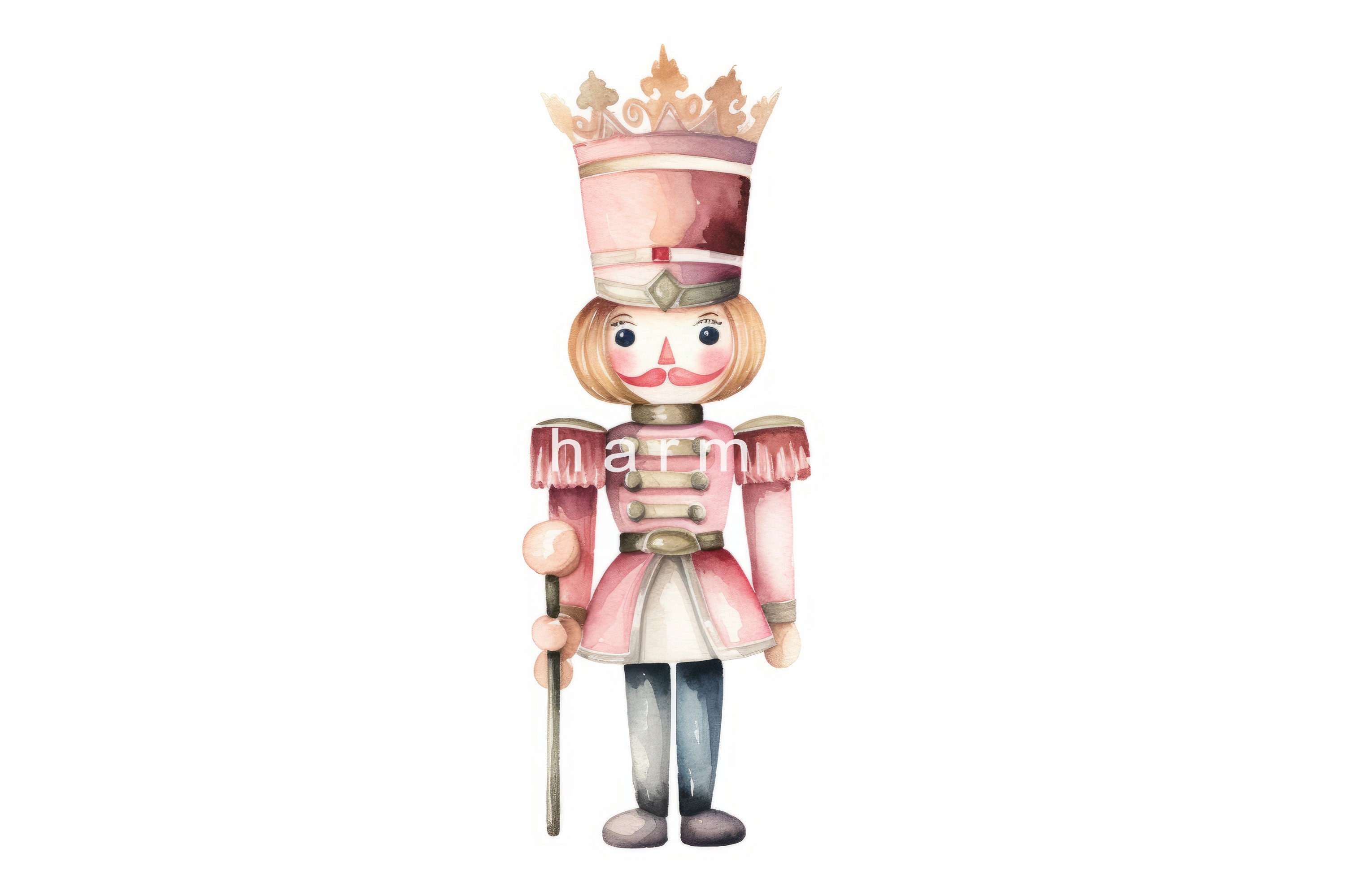 Pink Nutcracker Clipart PNG, Christmas Clipart, Ballerina Clipart PNG ...