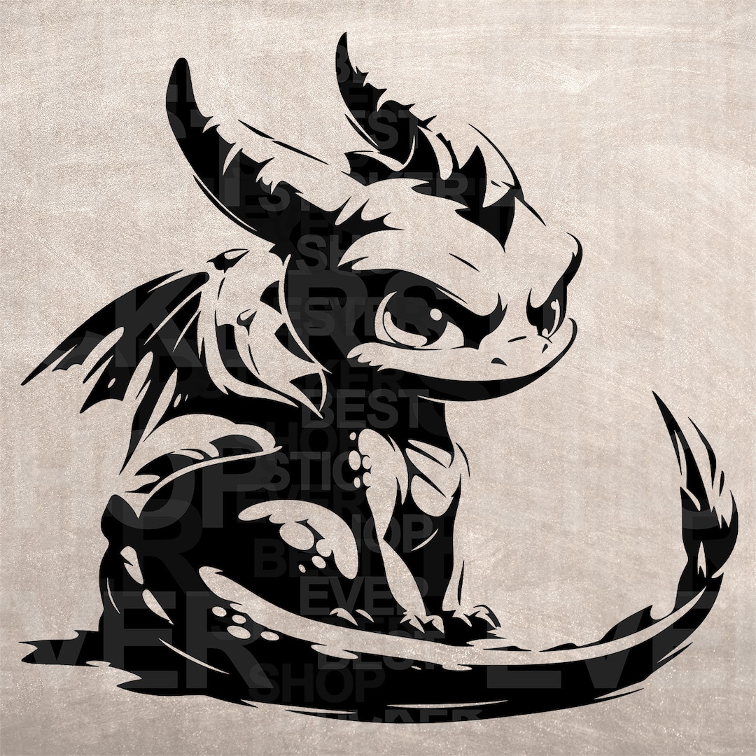 Spyro Stencil, Model Template Design Print, Digital Download Clipart ...