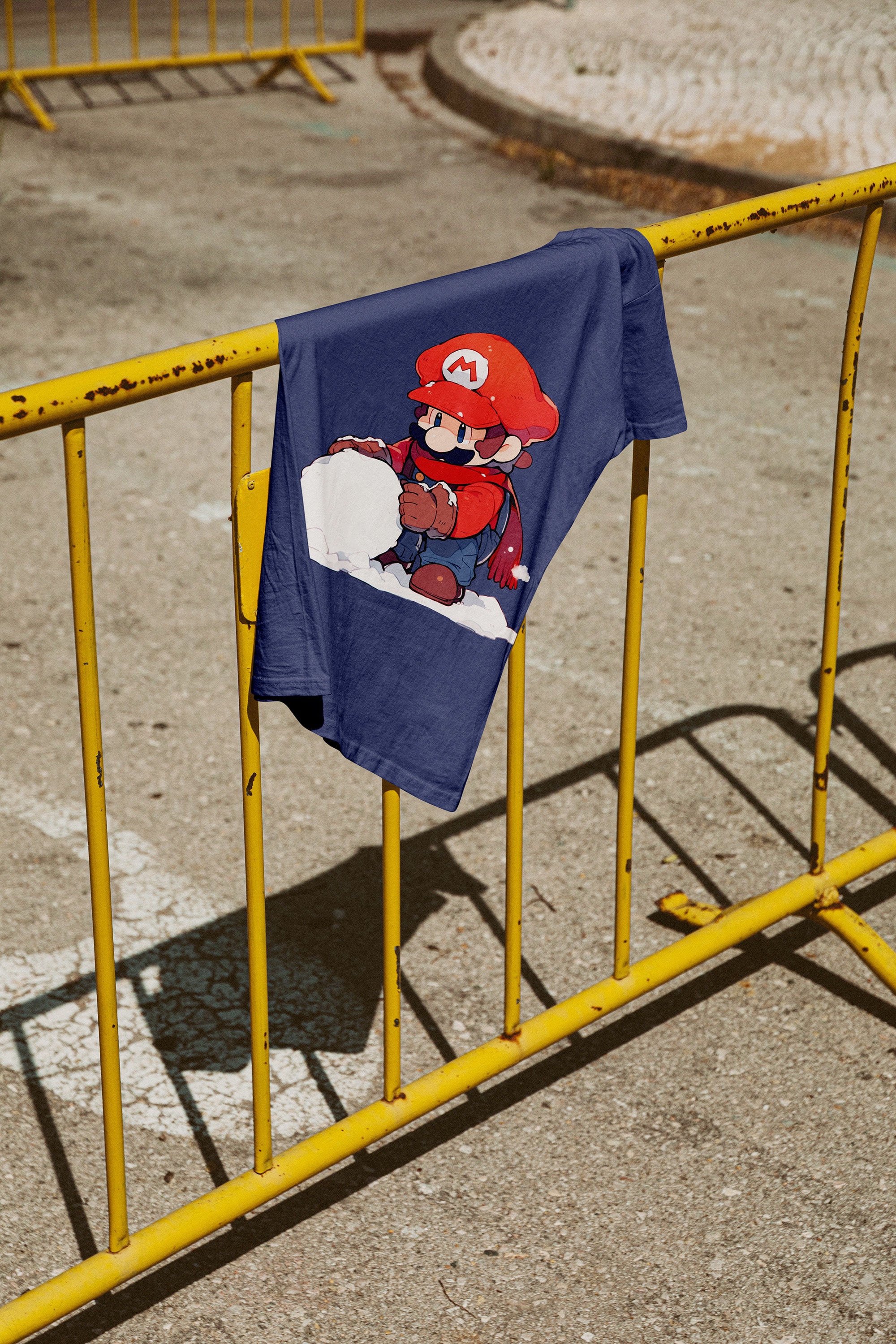 Mario Making a Snowman Giant PNG Clipart, Digital Sticker ...