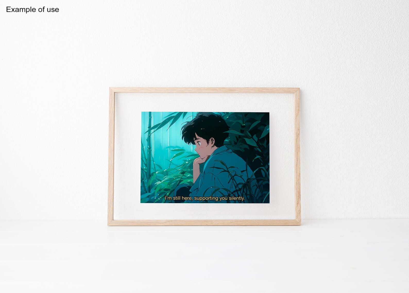 Anime Inspired Postcard ~ Anime Clipart, Digital Download, DIY ...