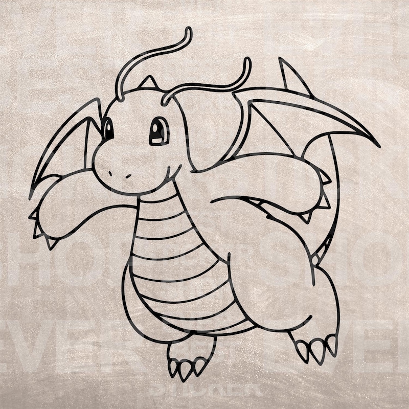 Pokemons Outline Svg - Etsy