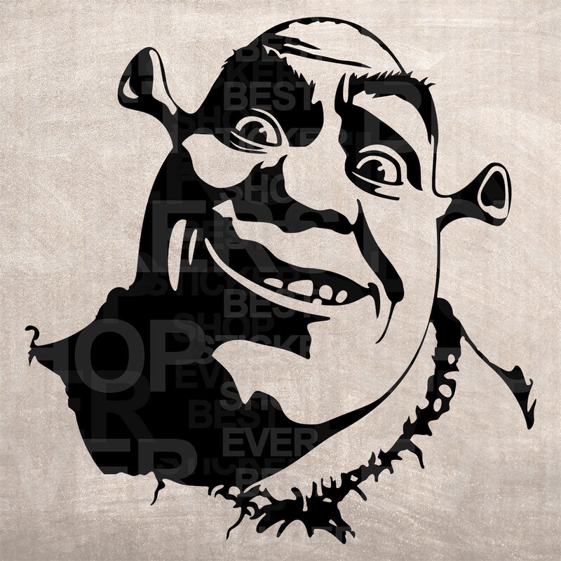 Shrek Svg - Etsy