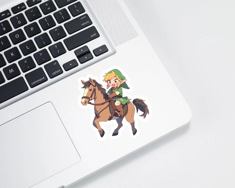 Link Riding a Horse Giant PNG Clipart, Digital Sticker, Scrapebooking ...