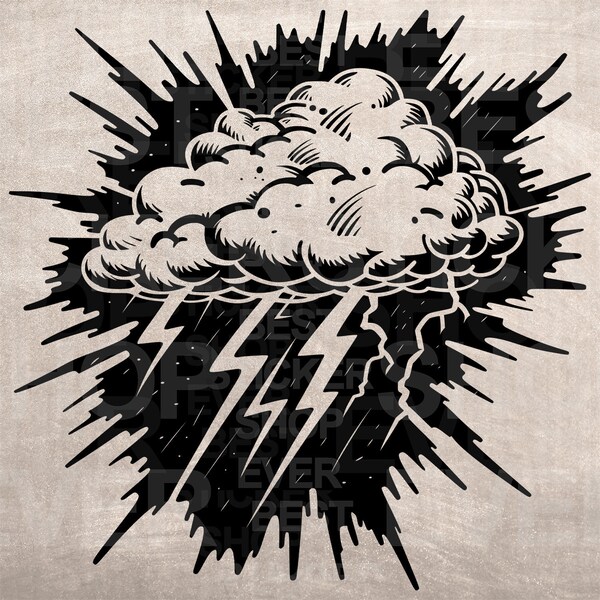 Digital Design File Thunder Laser - Etsy