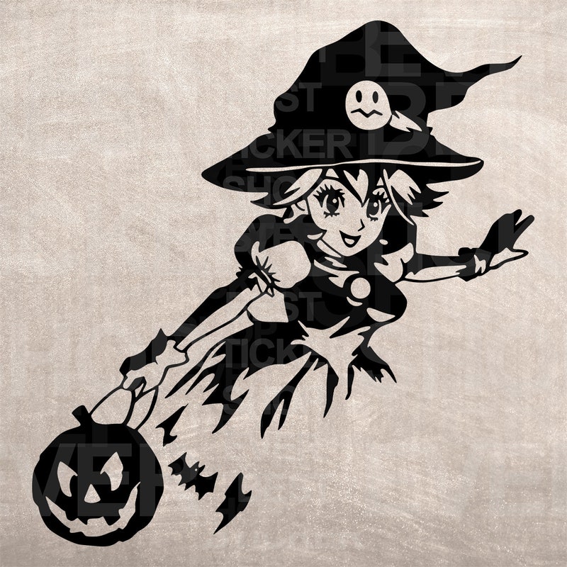 Princess Peach Pumpkin Stencil - Etsy