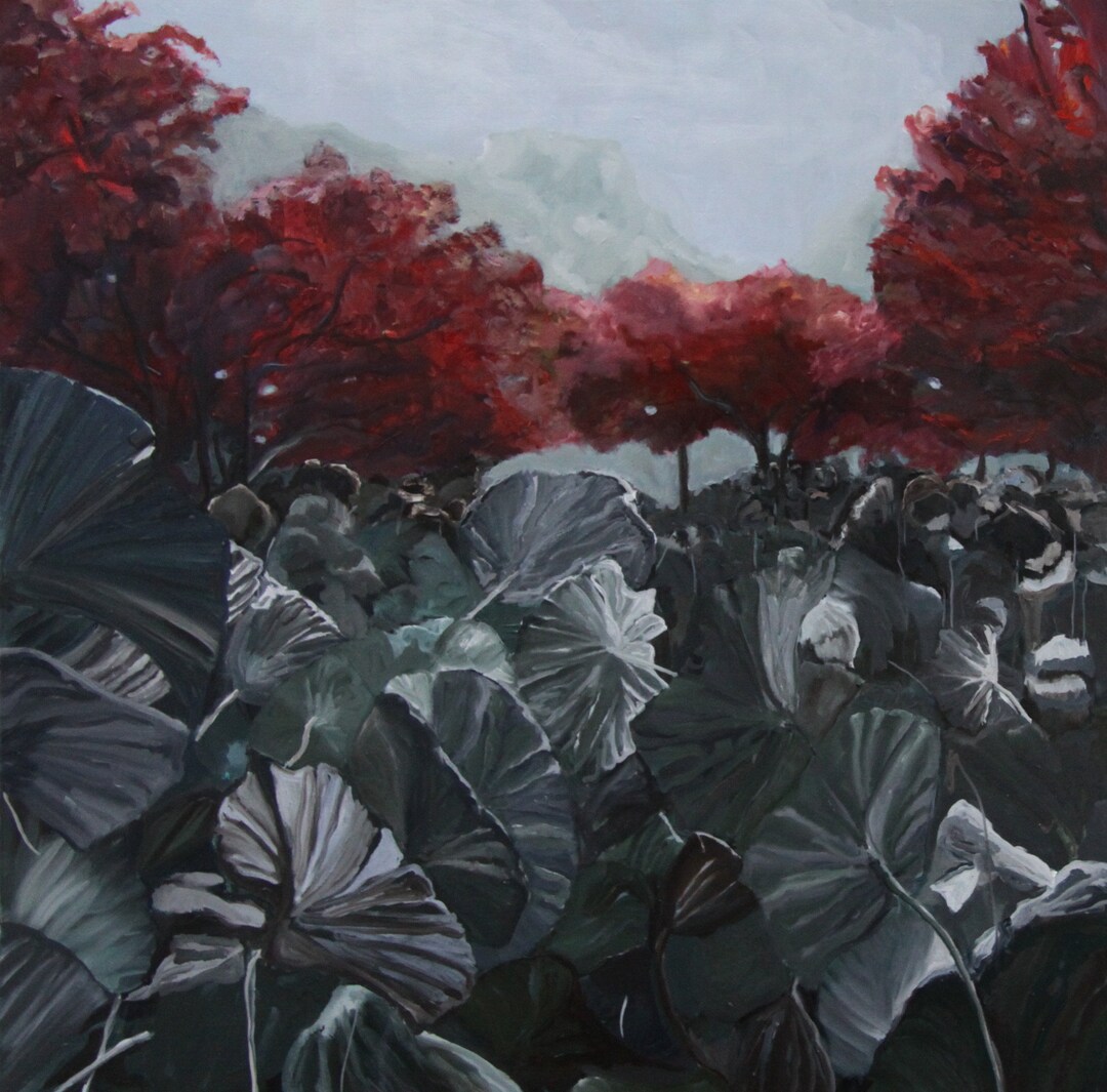 Autumn Trees and Withered Lotuses in Slovenia - Etsy