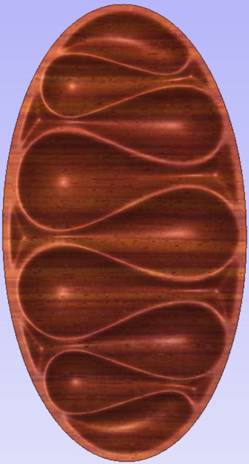 3D 2-sided Jewelry Trinket Tray, Wood Tray, Designed for CNC Router ...