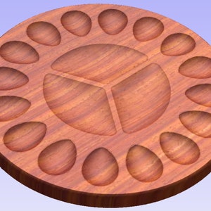 Deviled Egg Tray, Wood Tray, Designed for CNC Router, Stl, Svg, Dxf, Ai, Eps, Pdf - Etsy