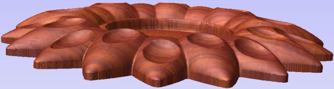 3D Sunflower Deviled Egg Tray, Wood Tray, Serving Tray, Designed for ...