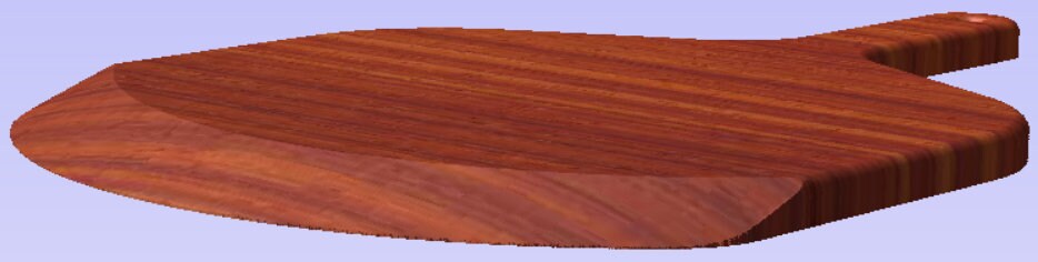 Pizza Peel STL, 24" X 15" Designed for CNC Router, Stl, Svg, Dxf, Ai ...