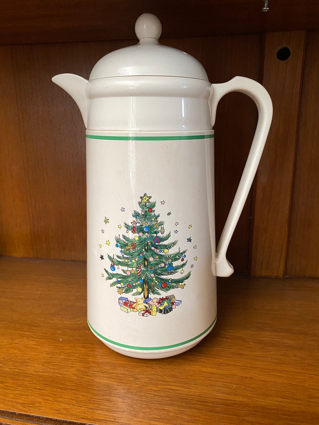 Nikko Ceramics Christmastime Thermal Vacuum Carafe - Etsy