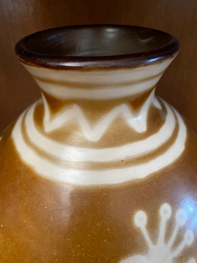 Jose Sosa Peruvian Chulucanas Kokopelli Vase Signed Original From 2003 ...