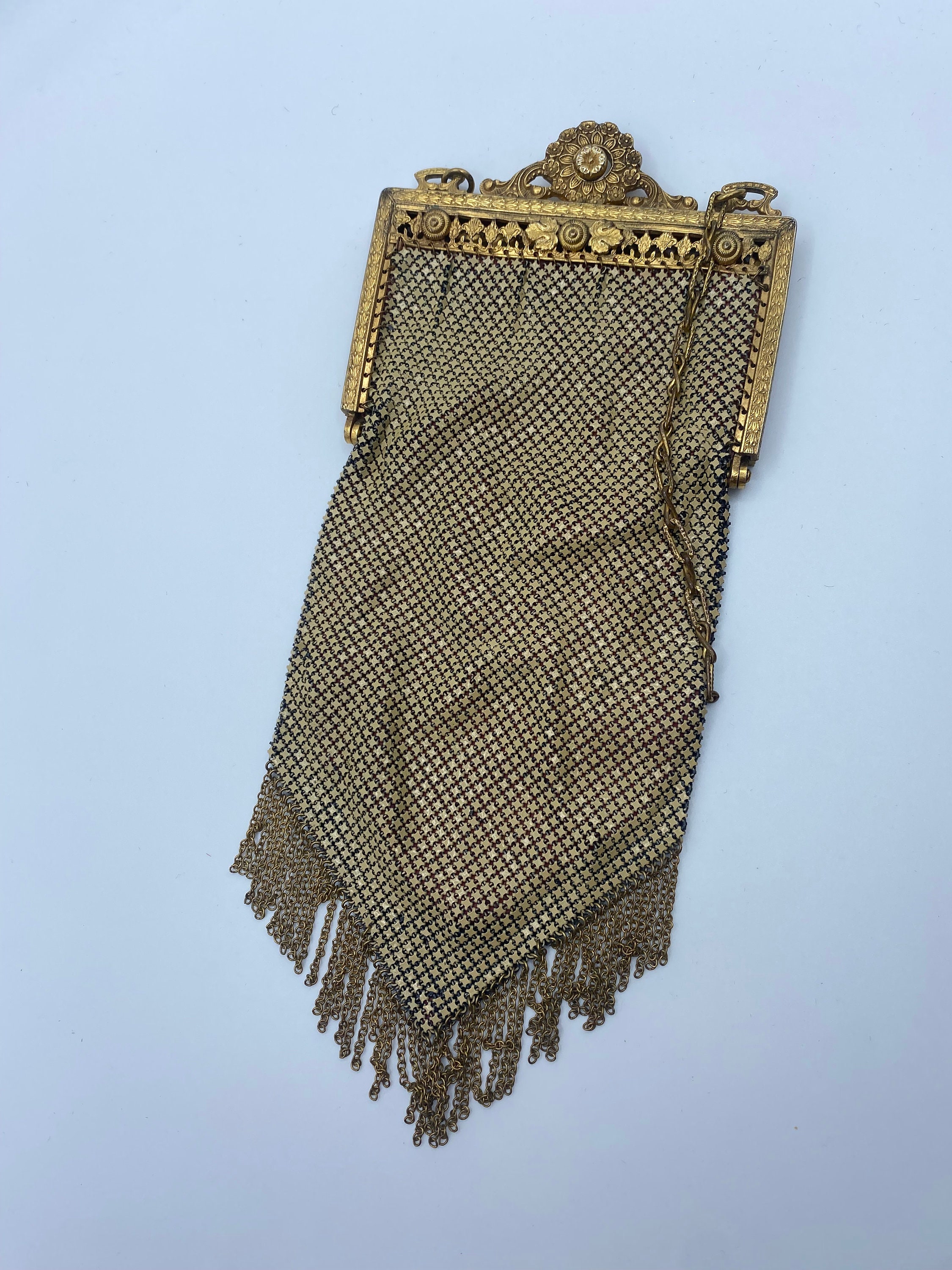Antique Gold Art Deco Coin Purse - Etsy