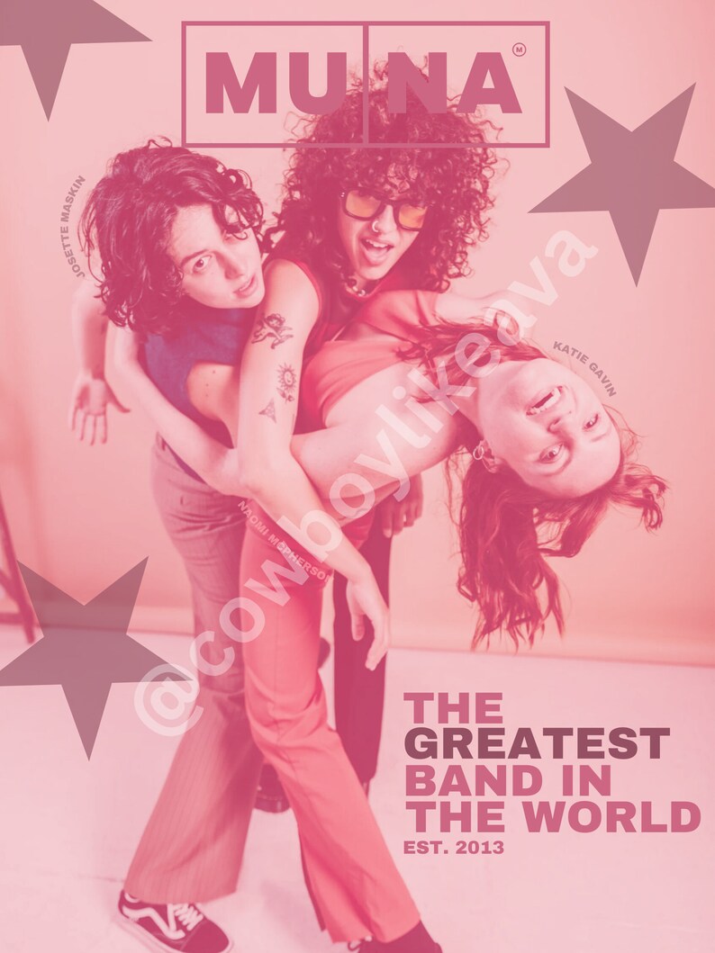 MUNA Digital Poster Print - Etsy