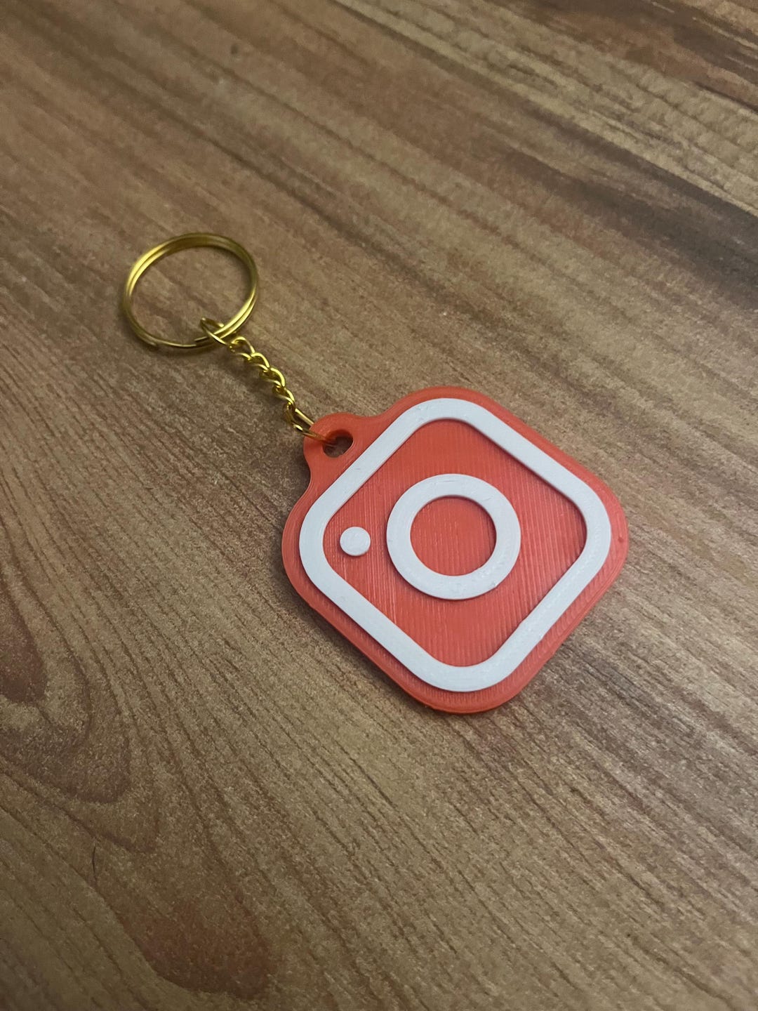 NFC Tag Keychain | Instagram Logo Custom | 3D Printed - Etsy