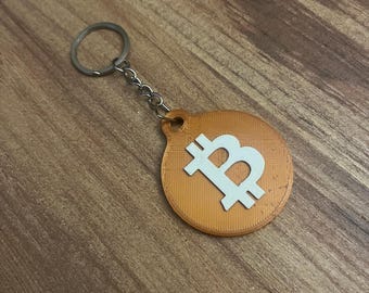 NFC Tag Keychain | Bitcoin Coin | 3D Printed - Etsy