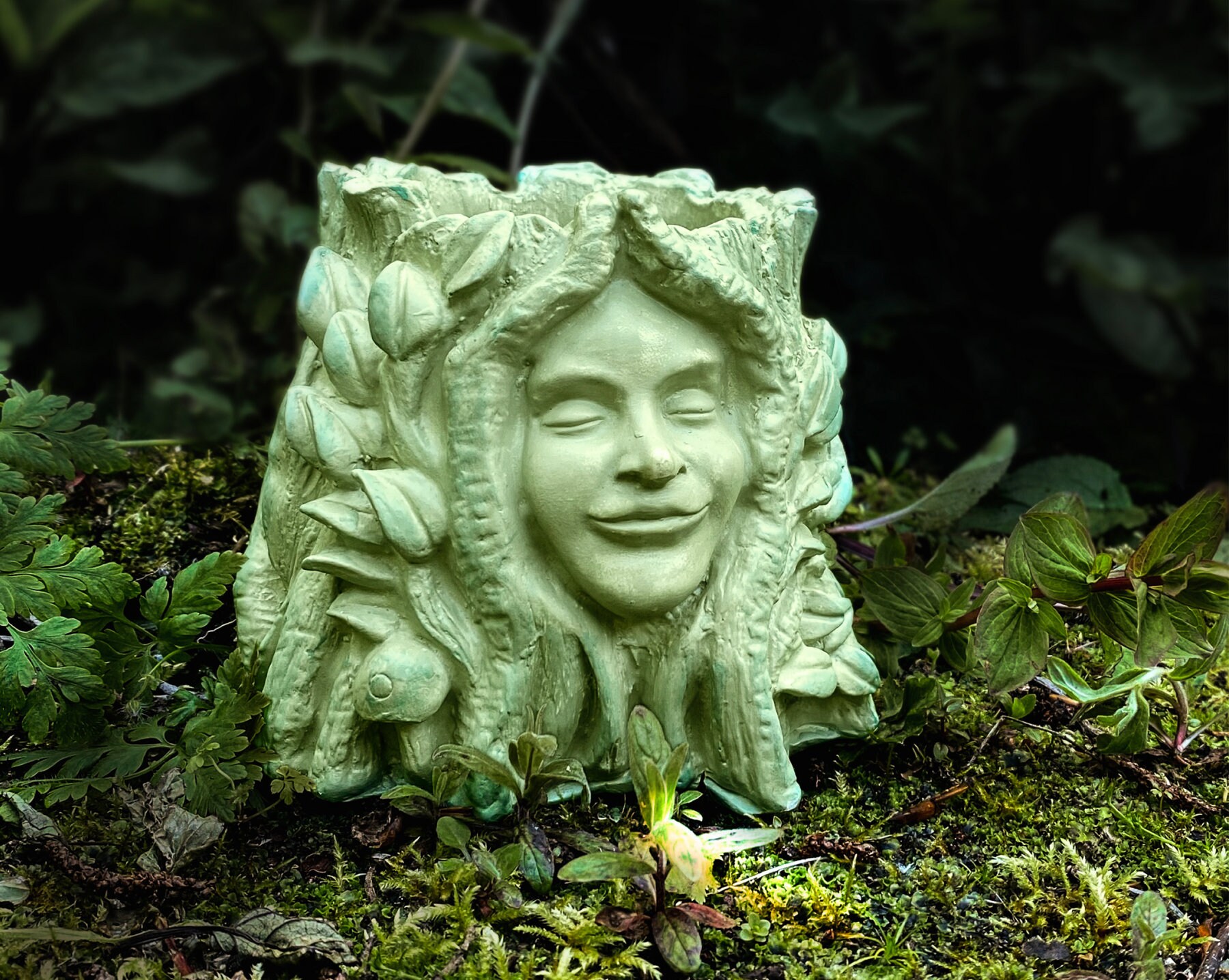 Goddess Plant Pot, Magical Planter, Herb Planter, Cottagecore Gift ...
