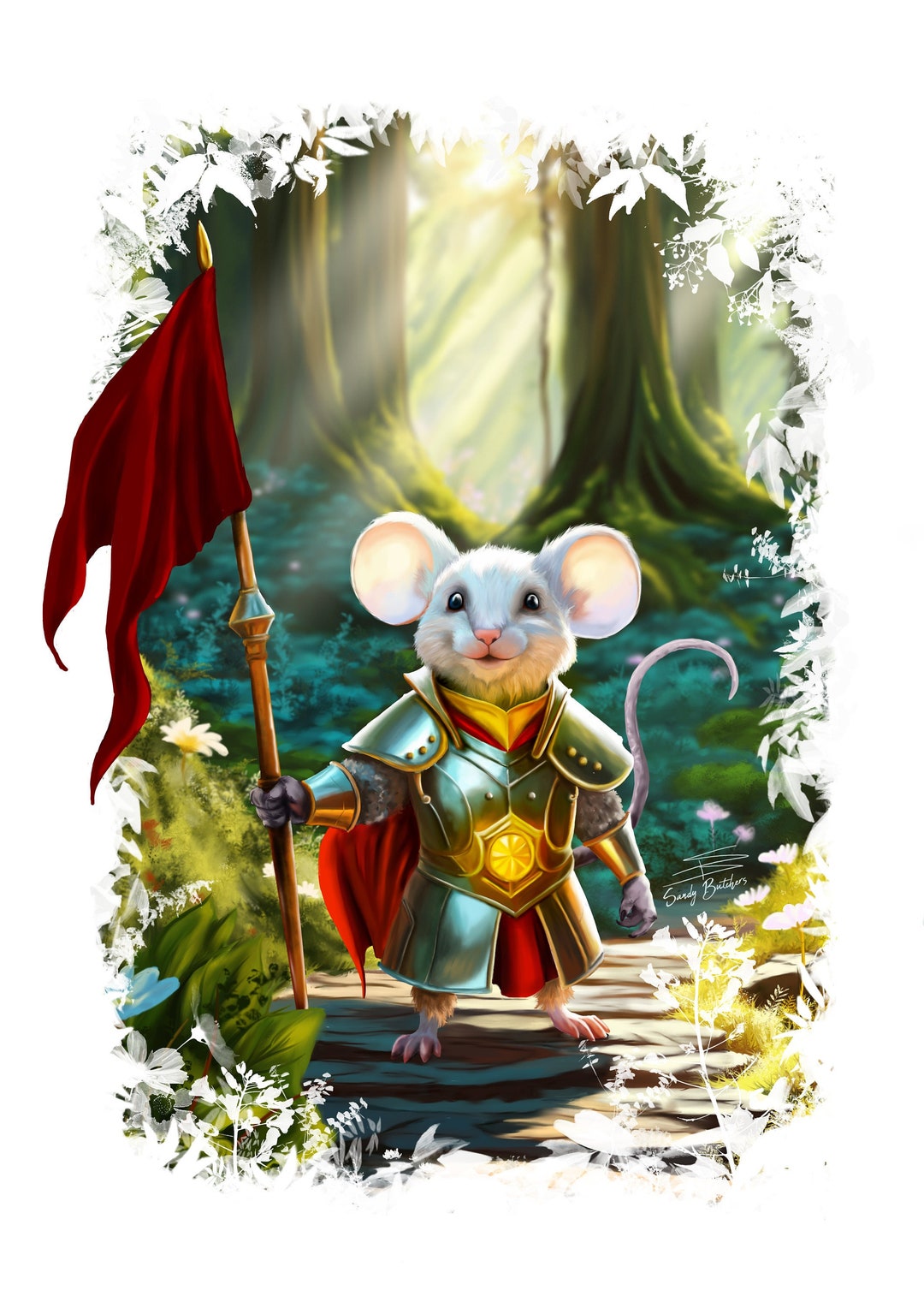 Narnia Art, Reepicheep, Fantasy Mouse, Fairytale, Forest Aesthetic ...