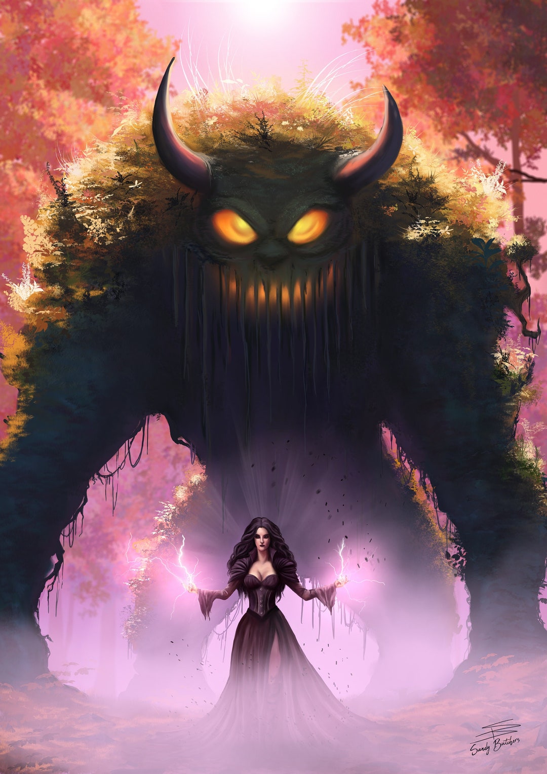 Beauty and the Beast, Dark Fantasy Art, Dark Fairytale, Grimm Stories ...