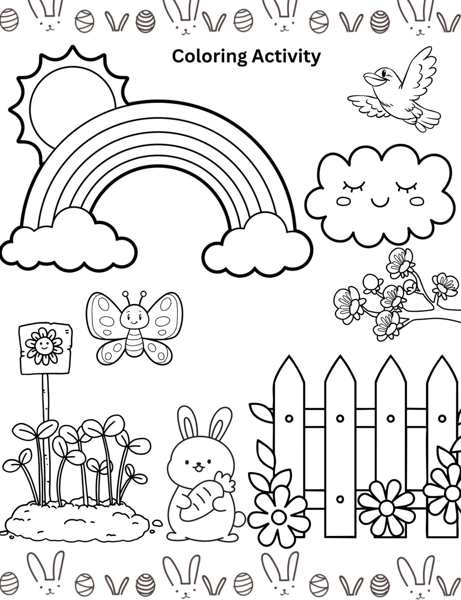 Spring Busy Book for Toddlers – Printable Toddler Activity Book ...