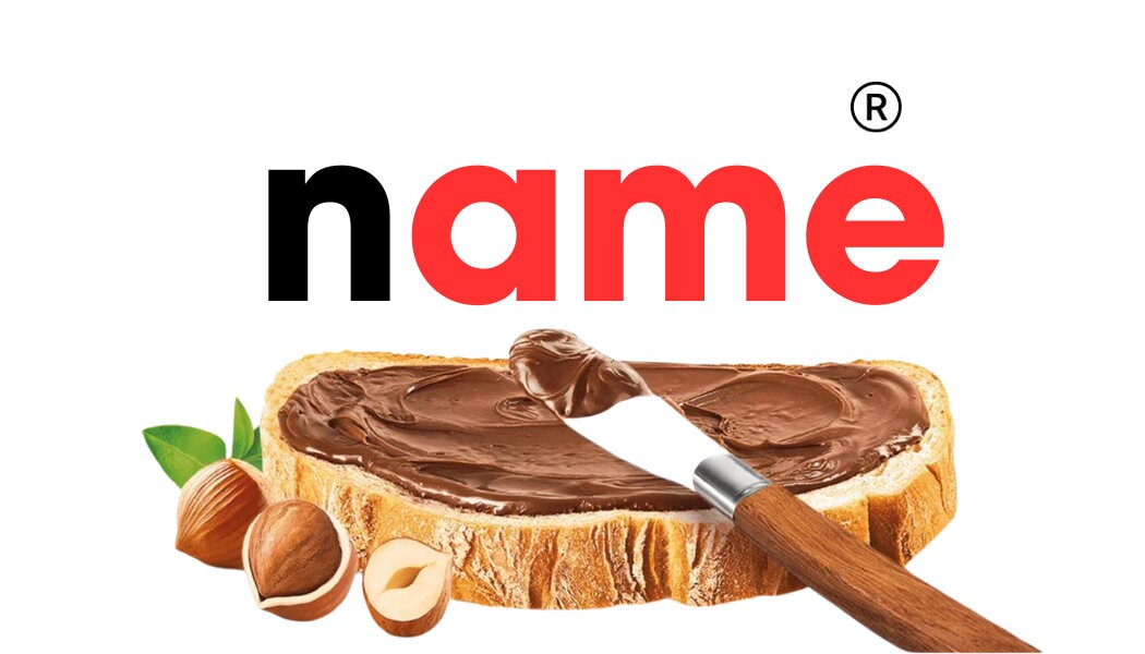 Personalized Nutella Jar Sticker Custom Name Label Unique - Etsy Canada