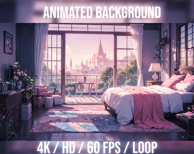 Animated Background Witch Laboratory | Witch Library | Witch Room for ...