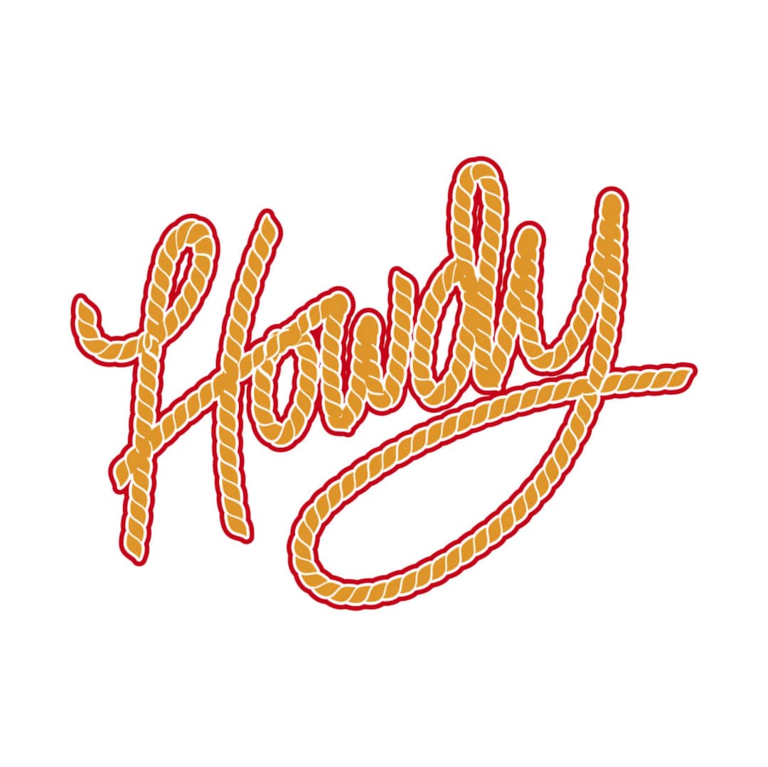 Howdy SVG File - Etsy