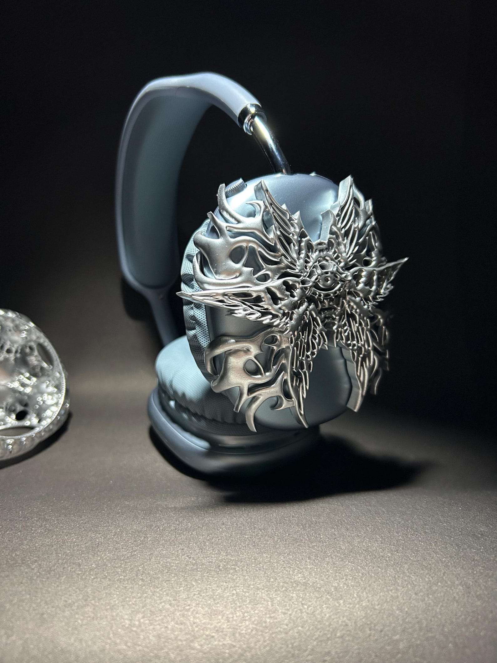 Airpods Max Covers — Seraphim Angel Wings Chrome | Sculptural Metallic ...