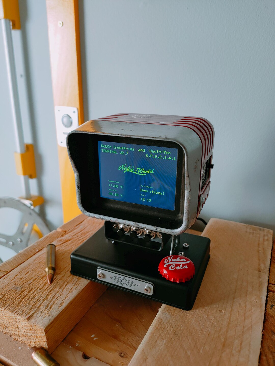 Fallout Terminal robco Inspired by Nuka Cola/world 3.5 LCD Screen ...
